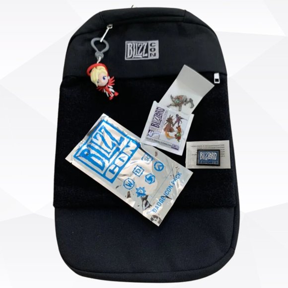 Blizzard | Bags | Nwot 27 Blizzcon Backpack Esports Badge Badge Pack ...
